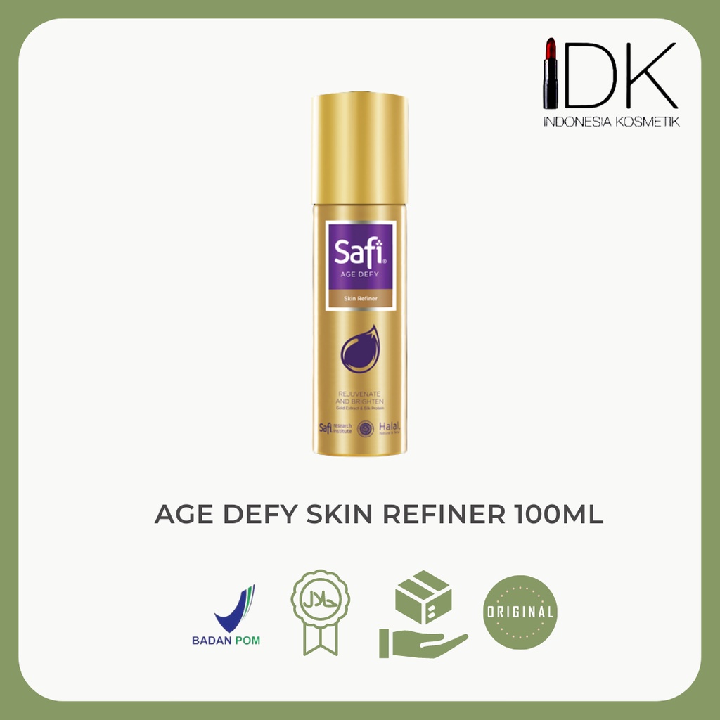Jual Safi Age Defy Skin Refiner 100Ml/Toner Wajah (NEW FORMULA ...