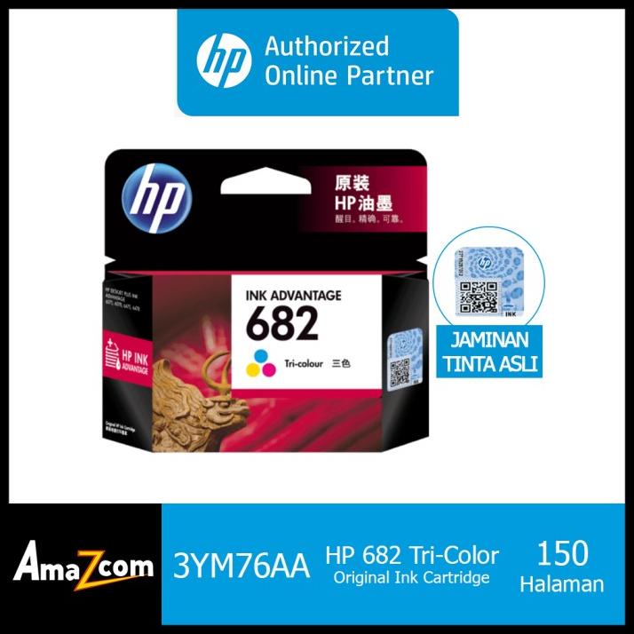 Jual Hp Tinta 682 Color / Warna Original Ink Advantage Cartridge ...
