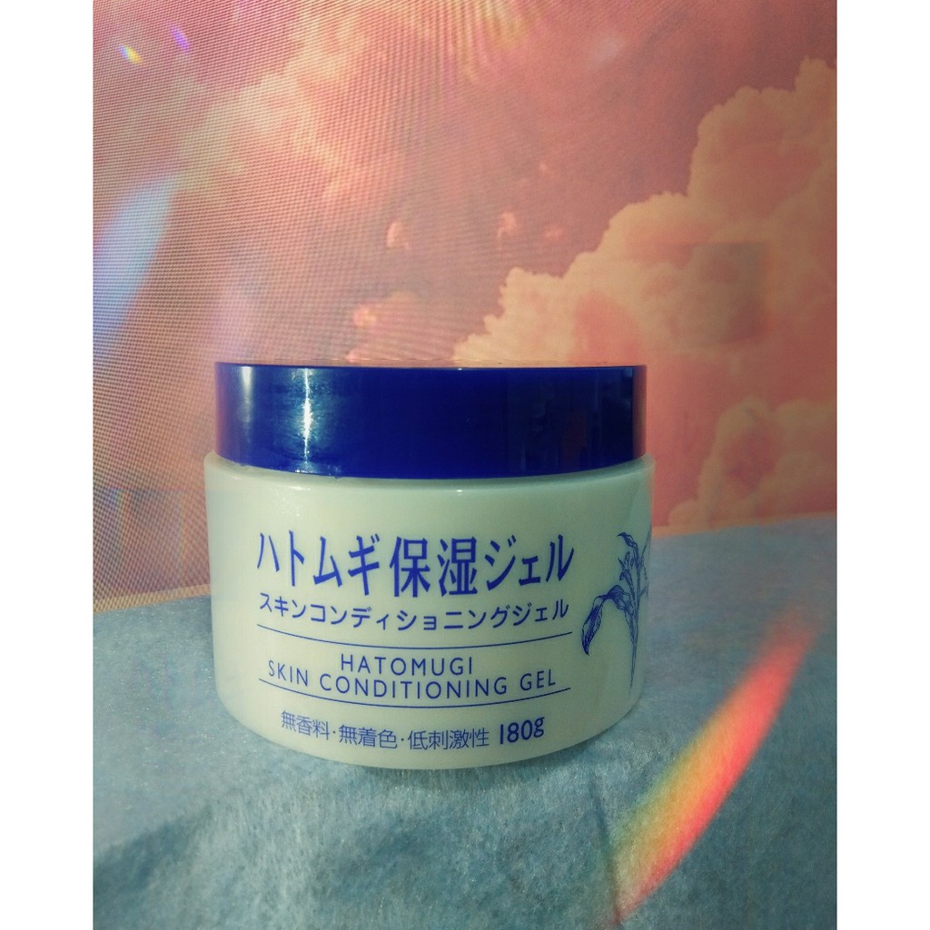 Jual Hatomugi skin conditioning gel 180g original japan | Shopee Indonesia