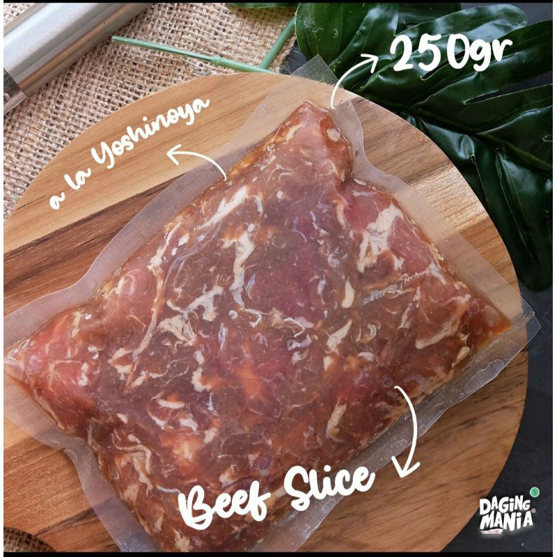 Jual Paket Premium US Beef Slice Yoshinoya 42K - Daging Sapi Halal ...