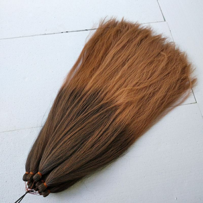 Jual Rambut Cemara Ombre Mix 2 Warna,Hitam-Cokelat Pramuka/1 Ikat,1 Pcs ...