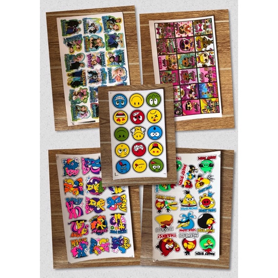 Jual Stiker Anak Lucu - Sticker Anak Murah Berbagai Motif | Shopee ...