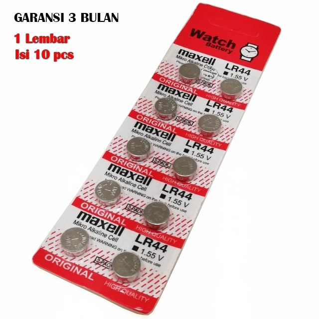 Jual Trend-Baterai AG13 LR44 / LR1154 Maxell Batu Batre Jam Serbaguna 10 PCS | Shopee Indonesia