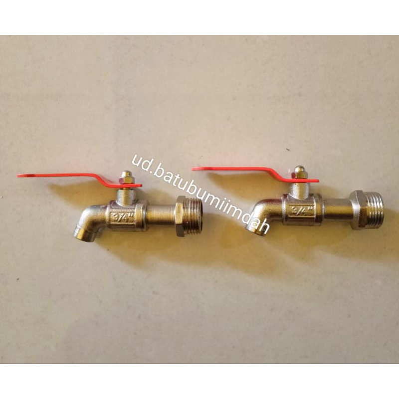 Jual Kran Keran Air Besi / Kran Tembok / Kran Taman 3/4 AMICO | Shopee ...