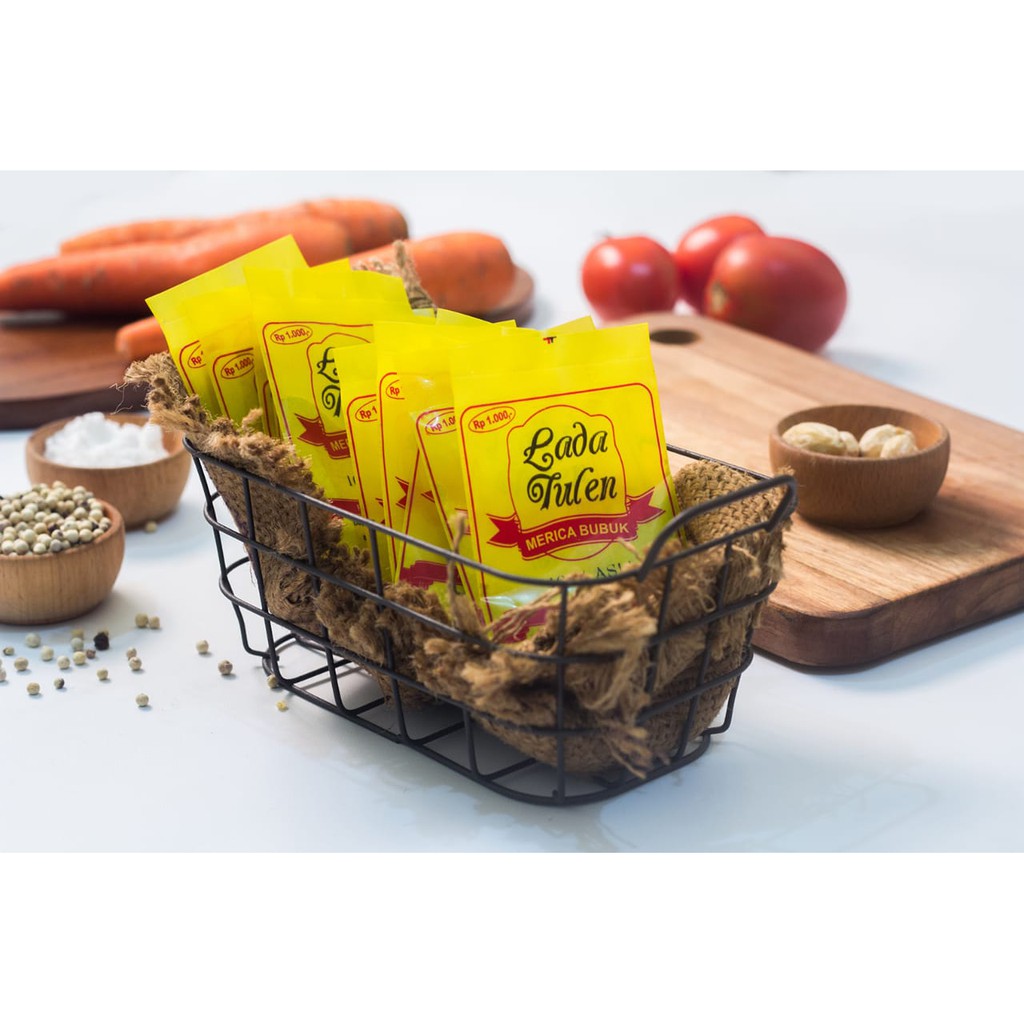 Jual Merica Bubuk cap Lada Tulen | Lada Pedas Harga Bersahabat | Pack ...