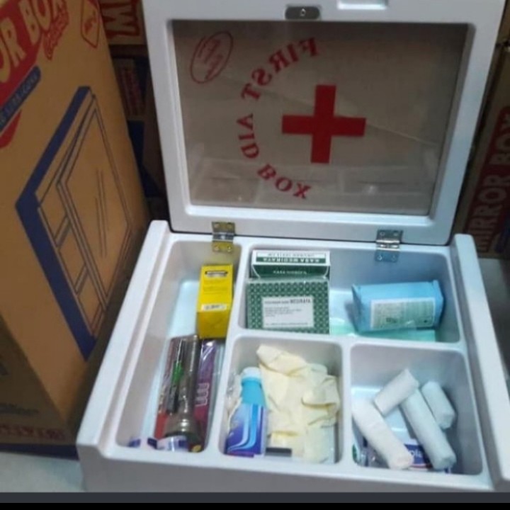 Jual KOTAK OBAT P3K TYPE A + ISI LENGKAP | Shopee Indonesia