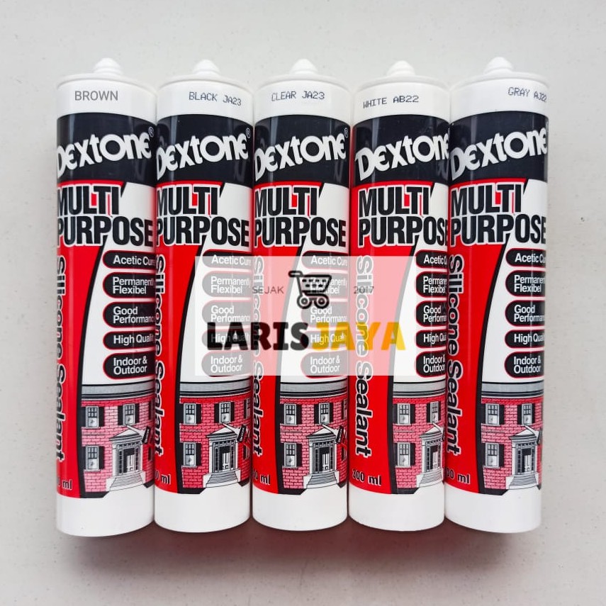 Jual LEM DEXTONE SILICONE SEALANT MULTI PURPOSE (ASAM) | Shopee Indonesia