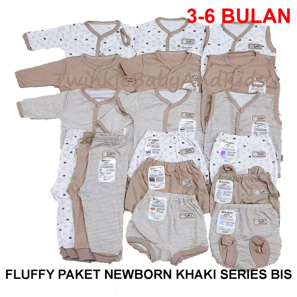 Jual FLUFFY PAKET BAJU BAYI NEWBORN 3-6 BULAN SERIES - PAKET GORILLUX ...