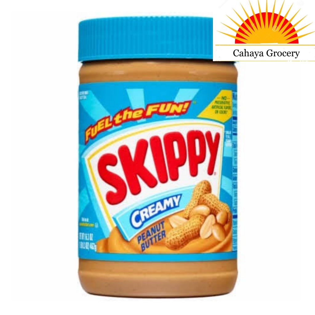 Jual Skippy Halus Creamy Peanut Butter / Selai Kacang 500Gr | Shopee ...