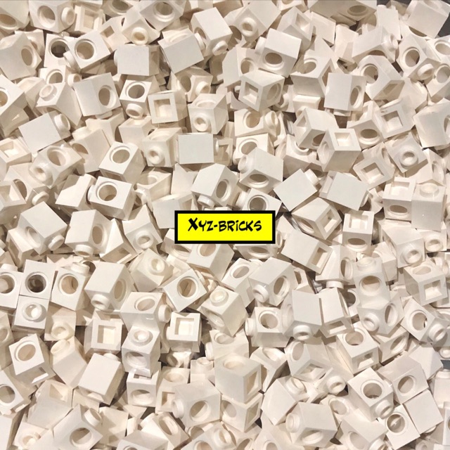 Jual LEGO PARTS 654101 - Technic brick 1x1 White | Shopee Indonesia