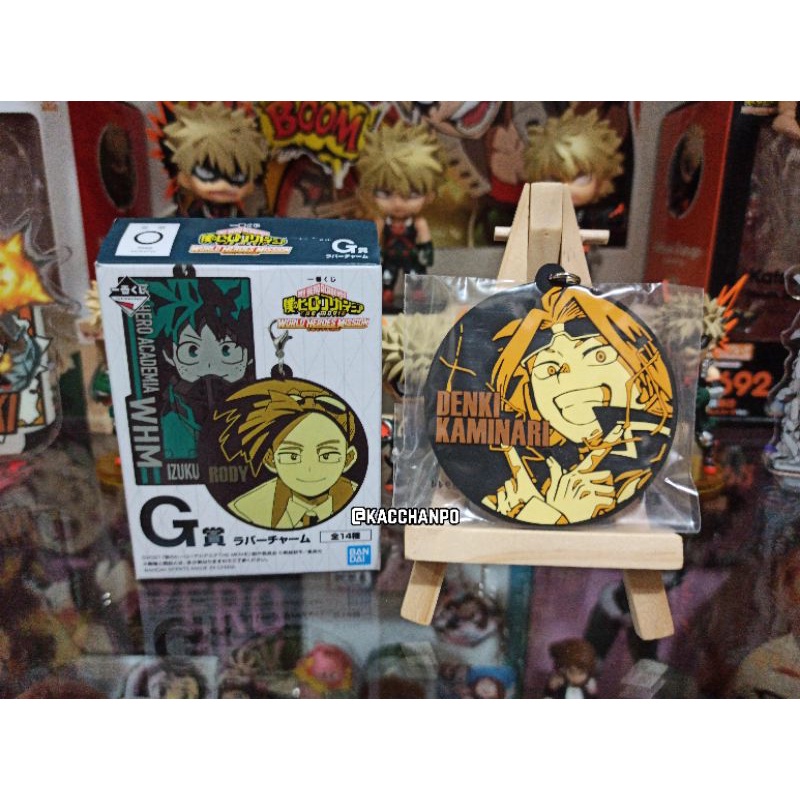 Jual Rubber Round Keychain BNHA Official Merchandise My Boku No Hero ...