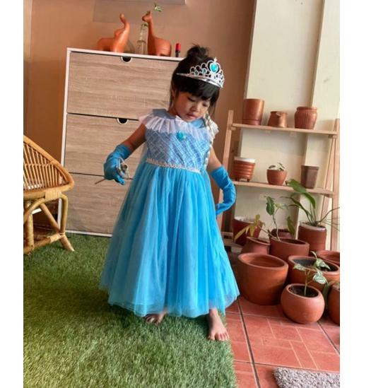 Jual [PRODUK VC7hj] GAUN FROZEN ANAK / BAJU COSTUME FROZENN / Dress ...