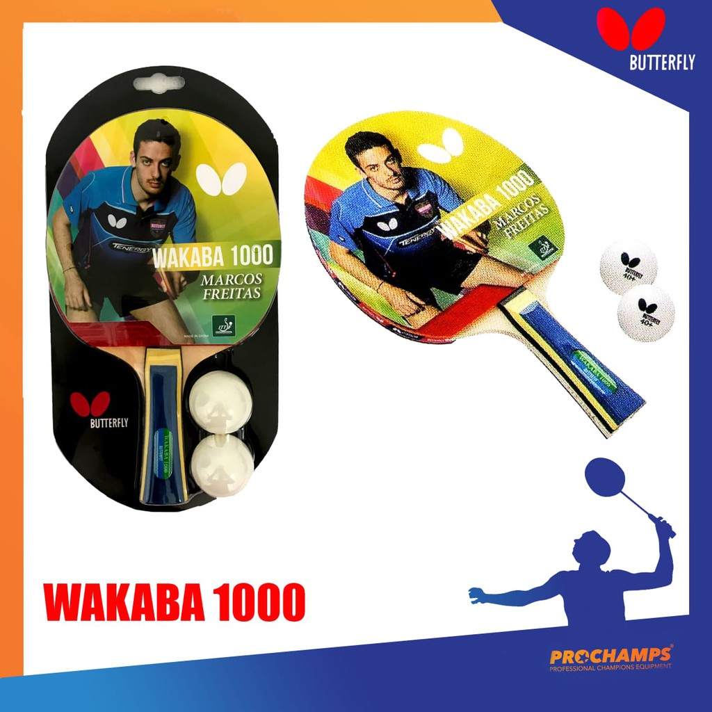 Jual Butterfly Wakaba 1000 Bet Pingpong Tenis Meja Original | Shopee ...