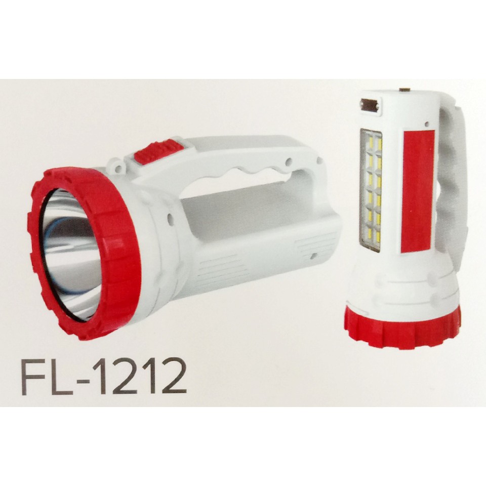 Jual Senter + emergency light 1x2 watt + 12 watt SMD FL1212 Push On ...