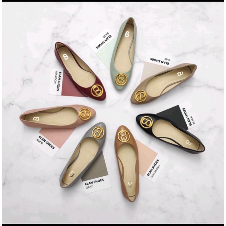 Jual BUTTONSCARVES ELAN SHOES | Shopee Indonesia