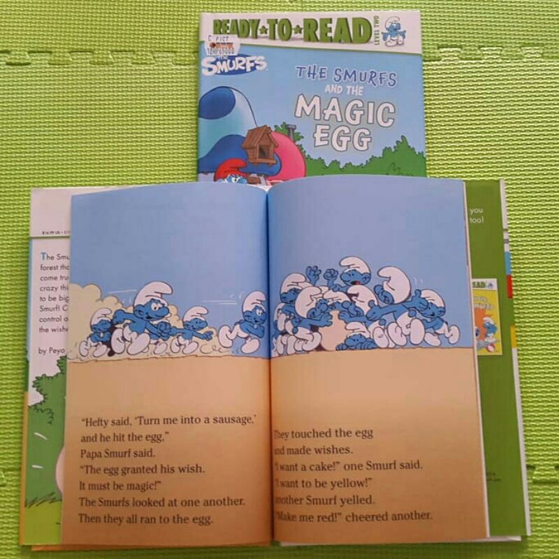 Jual Buku Cerita Anak The Smurfs and the Magic Egg | Shopee Indonesia