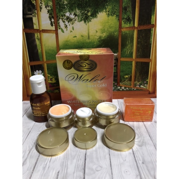 Jual (Paket) Cream Walet Super Gold 5in1 Original ( Kemasan Bok ...