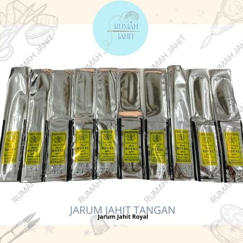 Jual Jarum Jahit Royal No 3, 4, 5, 6, 7, 8, 9, 10, 11, 12 Jarum Jahit ...