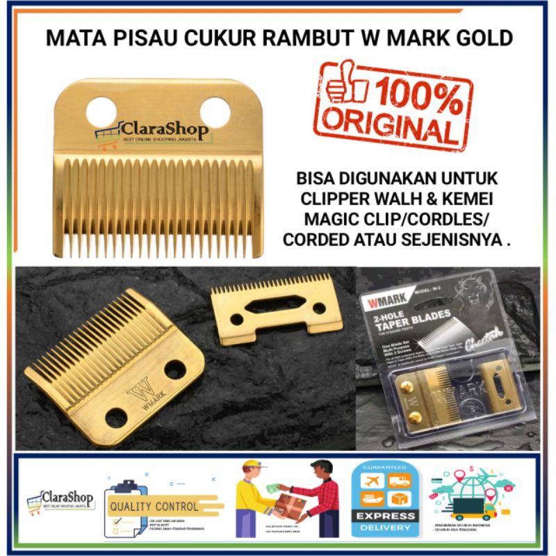 Jual MATA PISAU CUKUR WAHL USA - PISAU MESIN CUKUR W MARK GOLD / WAER ...