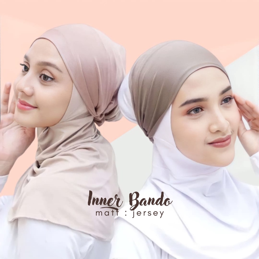 Jual Inner Bando Karet Hijab Premium Daleman Kerudung Jilbab | Shopee ...