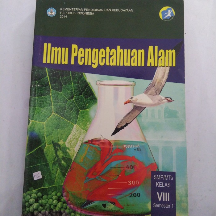 Jual BUKU PAKET ILMU PENGETAHUAN ALAM UNTUK SMP/MTS KELAS 8 SEMESTER 1 | Shopee Indonesia