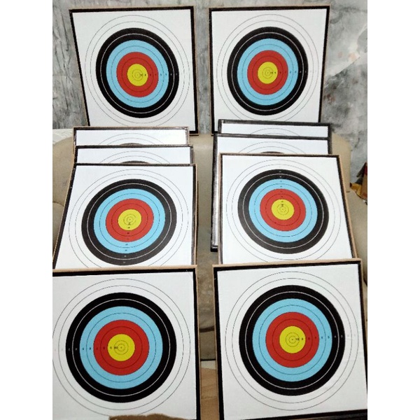 Jual Face target 60x60x2,5 cm panahan, sumpitan | dart board | Shopee ...