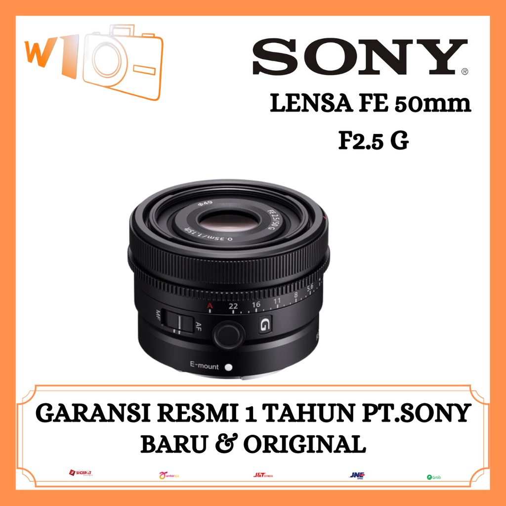 Jual Lensa Sony FE 50mm F2.5 G | Shopee Indonesia