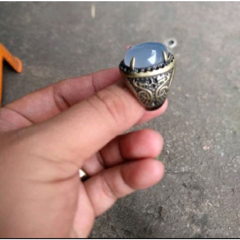 Jual CINCIN BATU AKIK SPIRTUS RING TEMBAGA (N) | Shopee Indonesia