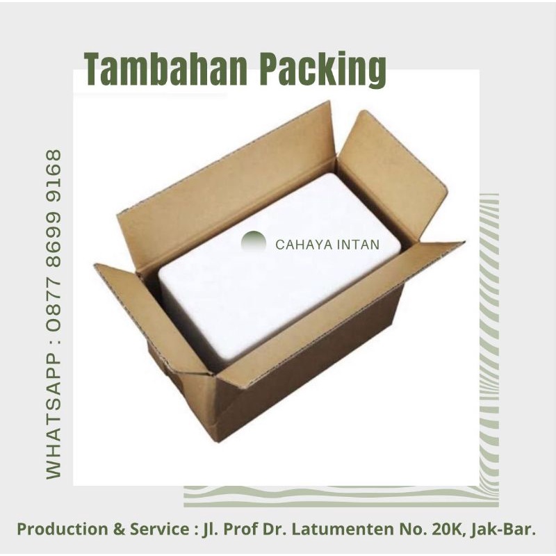 Jual Tambahan Packing (Dus + Busa + Bubblewrap) | Shopee Indonesia