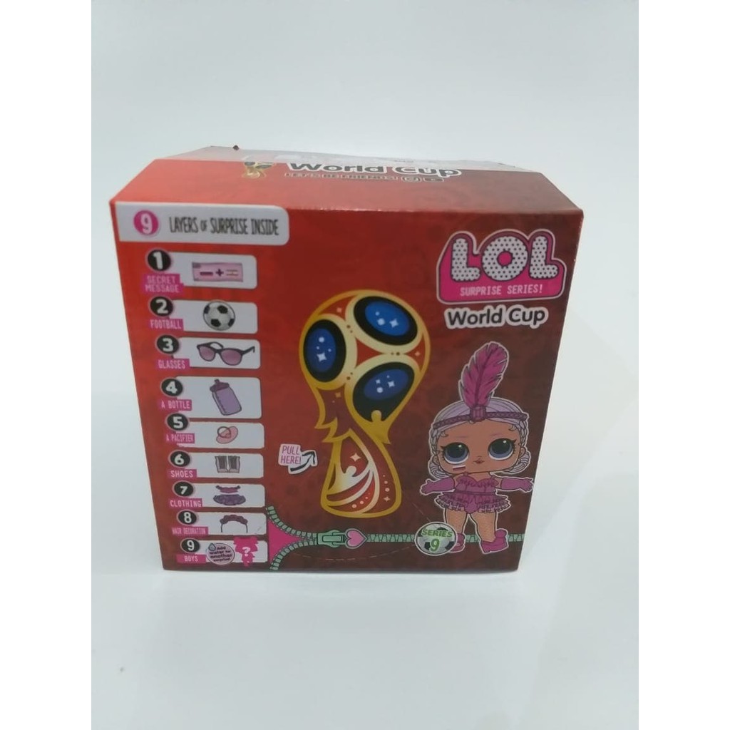 Jual Jual MAINAN BONEKA LOL SURPRISE SERI PIALA DUNIA RUSSIA WORLD CUP ...