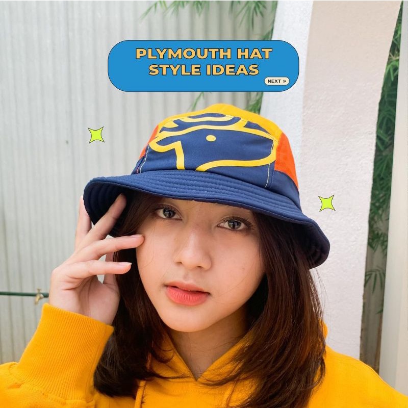 Jual Bucket Hats Playmouth Topi Bucket Hat Caps ARTCH. | Shopee Indonesia