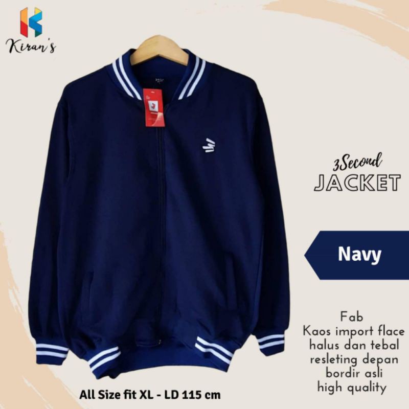 Jual jaket 3second pria | Shopee Indonesia
