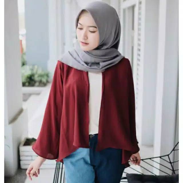 Jual RUBY OUTER | OUTER POLOS CEWEK | CARDI POLOS WANITA | Shopee Indonesia