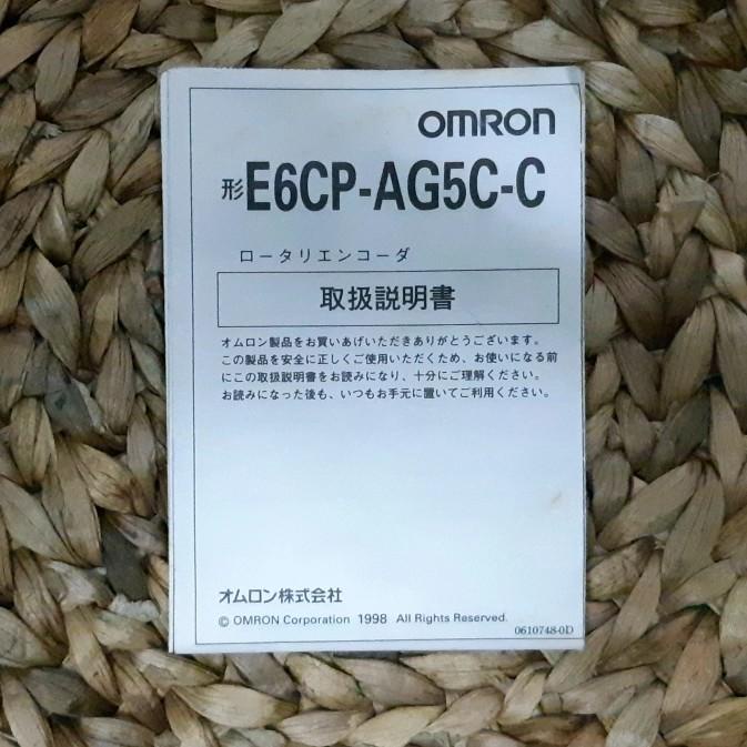 Jual Perkakas / Rotary Encoder ( Absolute ) Omron E6Cp - Ag5C - C 256 ...