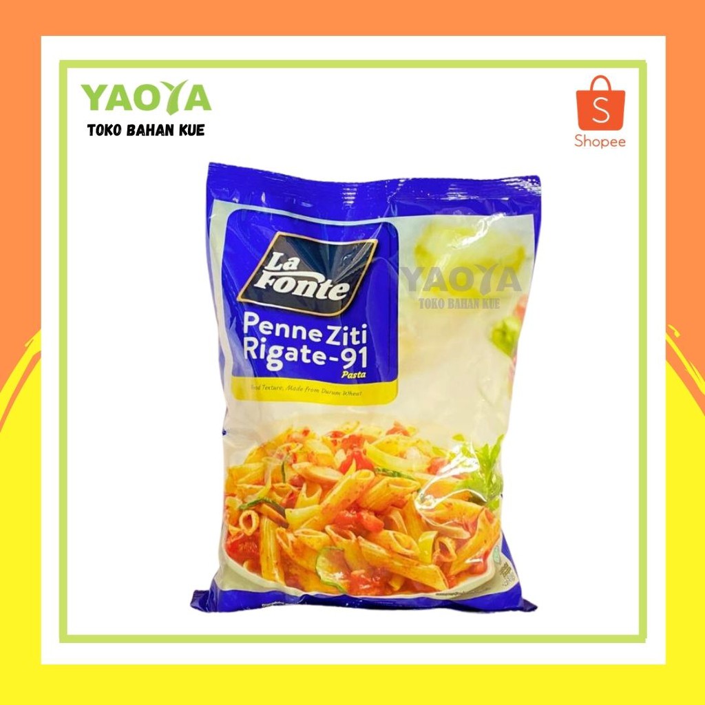 Jual LA FONTE PENE ZITI RIGATE-91 450G | Shopee Indonesia