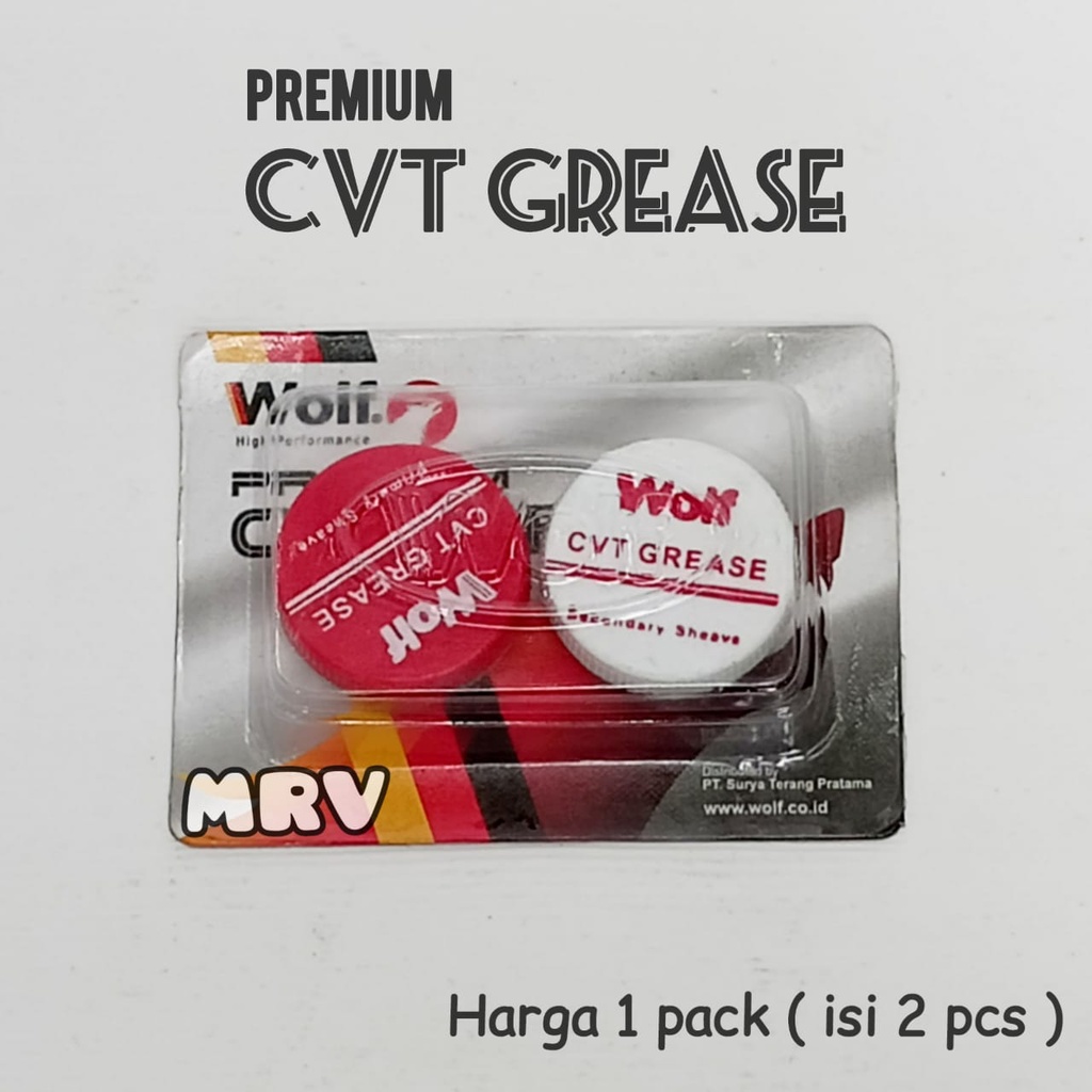 Jual GEMUK CVT BRAND WOLF PREMIUM CVT GREASE STEMPET | Shopee Indonesia