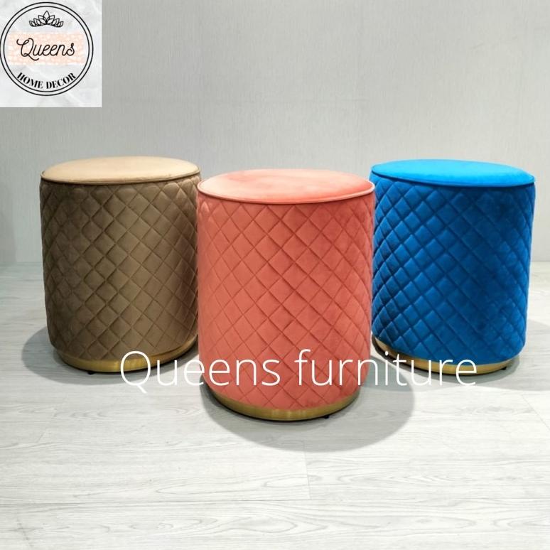 Jual Kursi Meja Rias Kursi Stools Kursi Sofa Satuan Stools Stainless ...