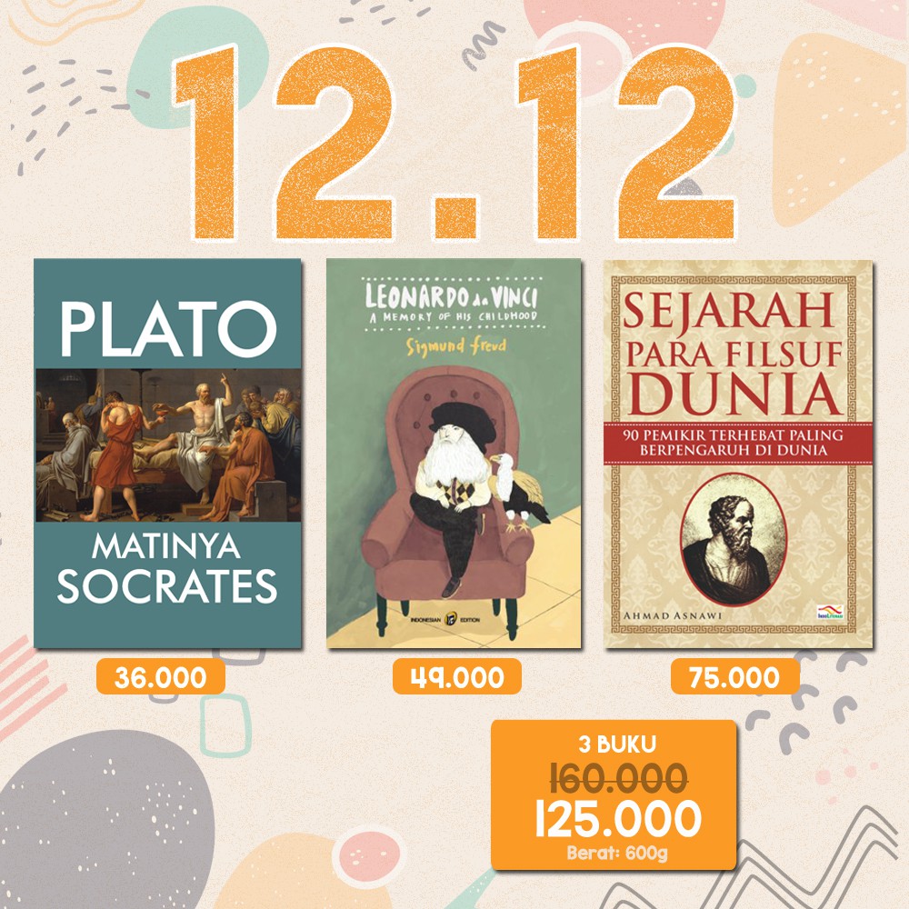 Jual Paket Buku (Matinya Socrates - Leonardo da Vinci - Sejarah Para ...