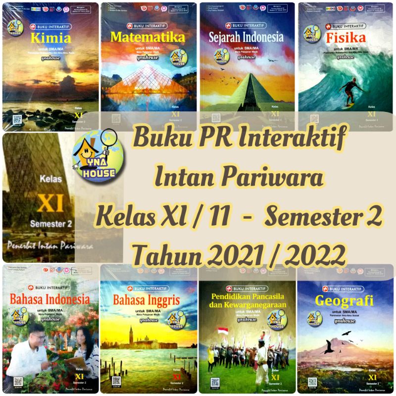 Jual Buku LKS / PR Interaktif Intan Pariwara SMA/MA Kelas XI/11 Semester 2 Tahun 2022 / 2023 ...