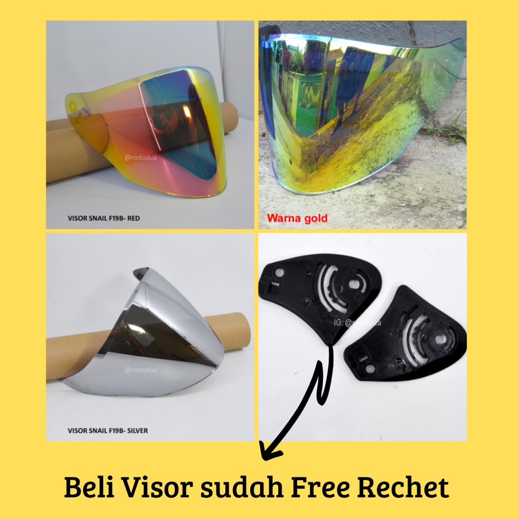 Jual Kaca Helm Visor Snail F19B Kaca Kyt Djmaru Ink Centro Kyt Galaxy ...