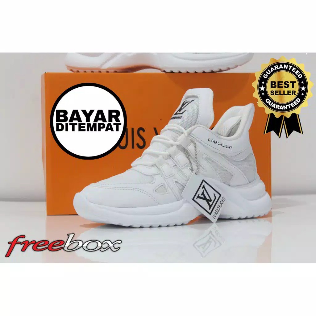 Jual (COD) Sepatu Lv Louis Vuitton Archlight wanita | Shopee Indonesia
