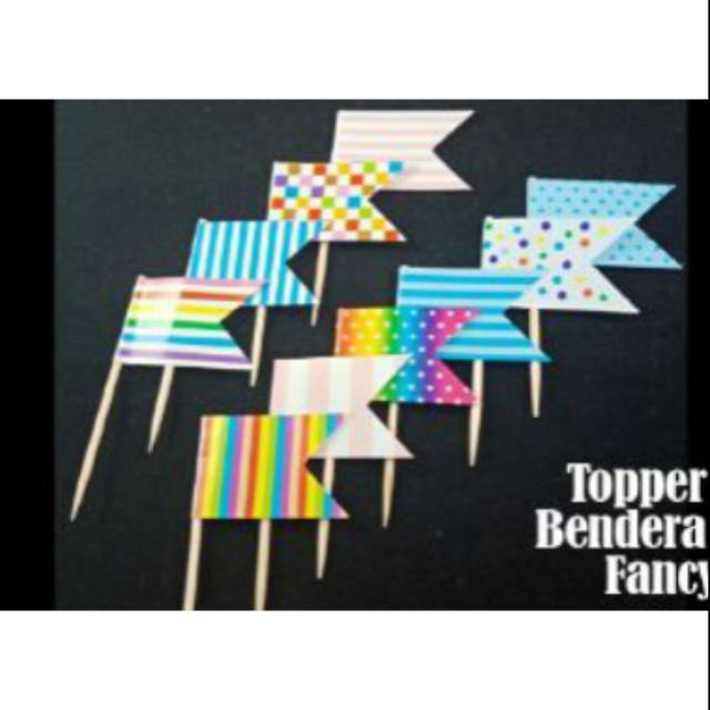 Jual TOPPER BENDERA FANCY | Shopee Indonesia
