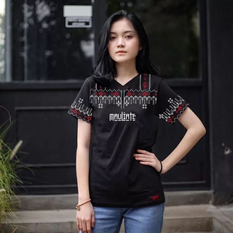 Jual KAOS CKT MAULIATE ULOS ATAS | Shopee Indonesia