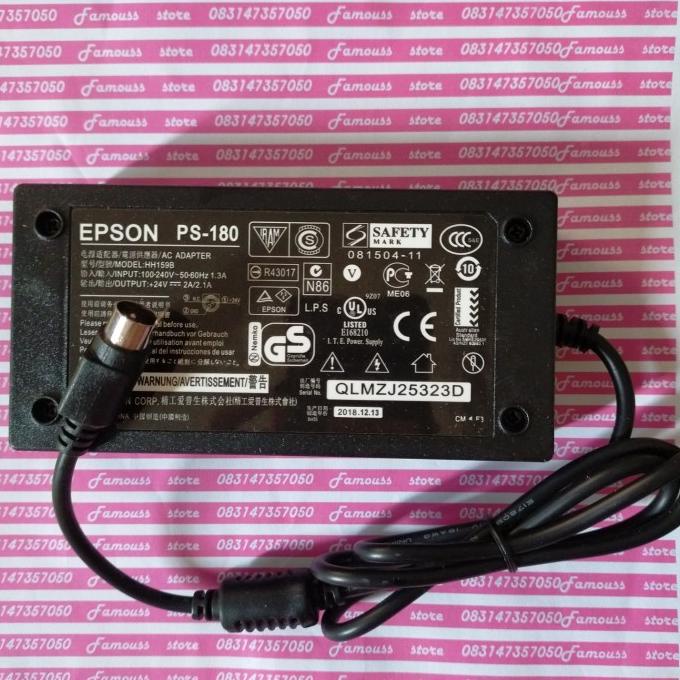 Jual Adaptor Epson TMU 220 Power Supply TM-U220 Adapter Ps180 | Shopee ...