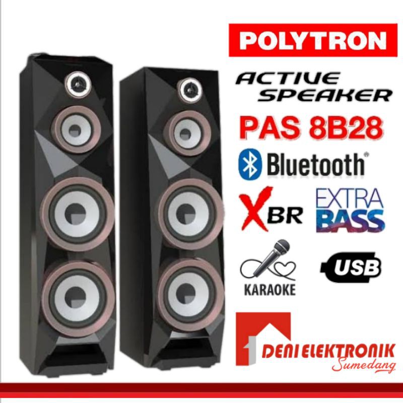 Jual Active Speaker Polytron PAS 8B28 | Shopee Indonesia