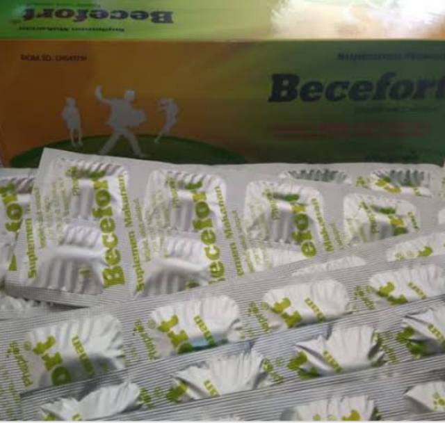 Jual Becefort suplemen multivitamin / per tablet / eceran | Shopee ...
