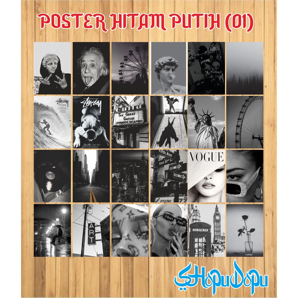 Jual Poster dinding Aesthetic |Poster kamar|Dekorasi kamar| (isi 24 ...