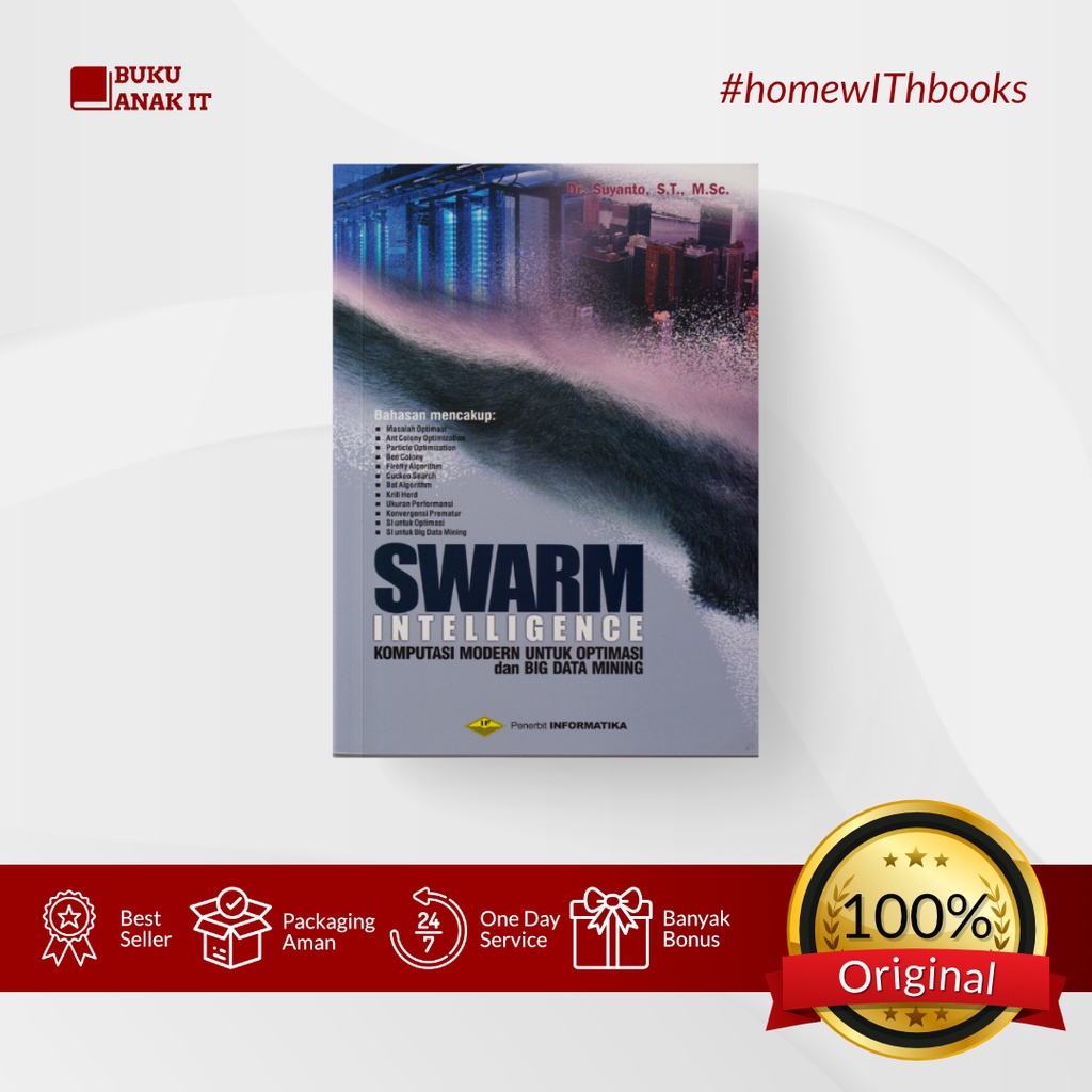 Jual BUKU SWARM INTELLIGENCE KOMPUTASI MODERN UNTUK OPTIMASI DAN BIG DATA MINING | Shopee Indonesia