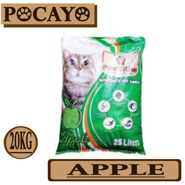 Jual Pasir Kucing PAWSITIVE 25L/20KG - ALL VARIAN (Grab/Gosend ...