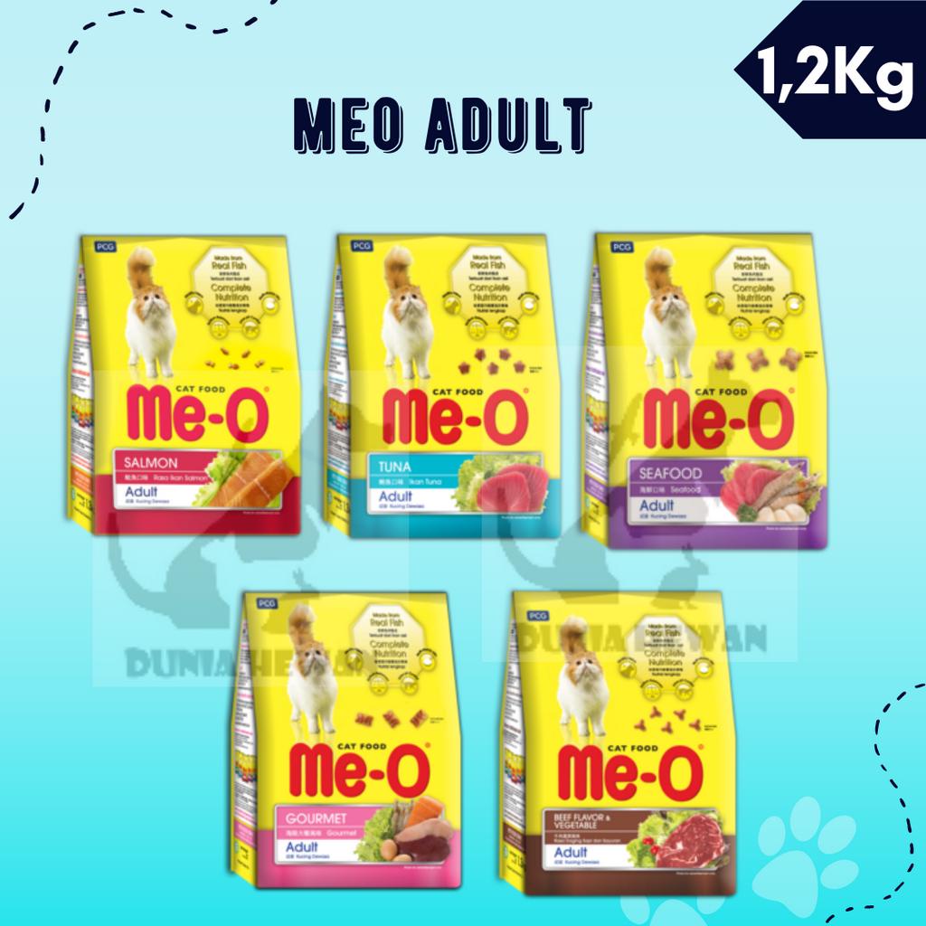 Jual Meo Me-O Adult Tuna/Salmon/CHICKEN/SEAFOOD/BEEF/GOURMET/MAKAREL 1 ...